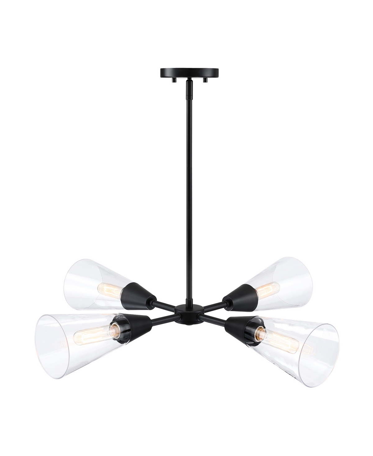 Click here for Designers Fountain Norro 30 Metal 4-Light Chandeli... prices