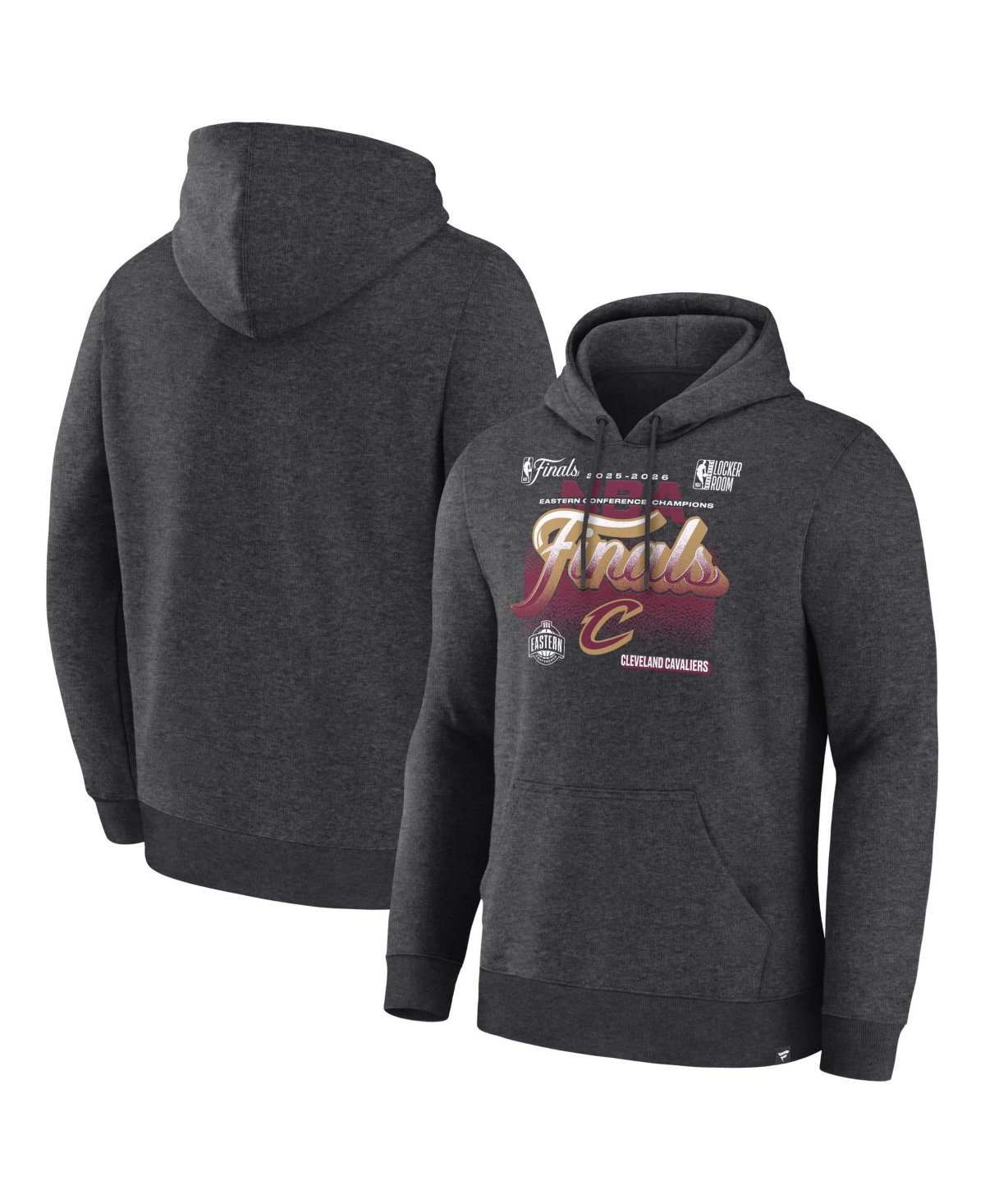 Click here for Fanatics Mens Charcoal Cleveland Cavaliers 2026 Ea... prices