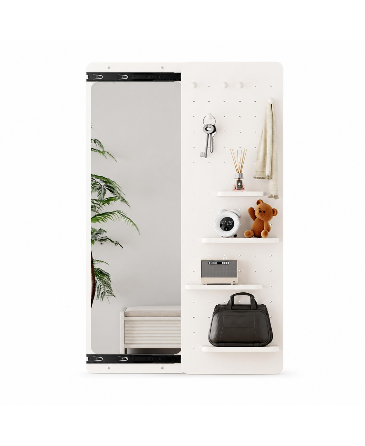 Click here for Phying Wall Mounted Full Length Mirror Multi-Funct... prices