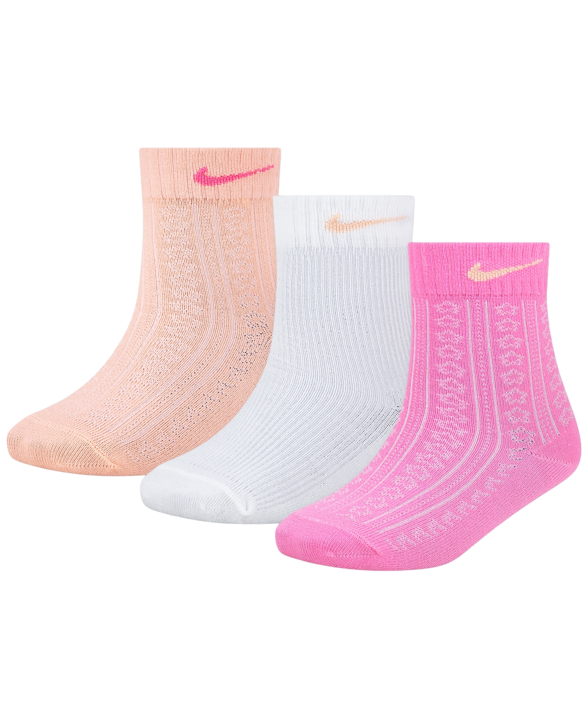 Click here for Nike Girls 4-7 Easy Breezy Pointelle Socks  3-Pack... prices