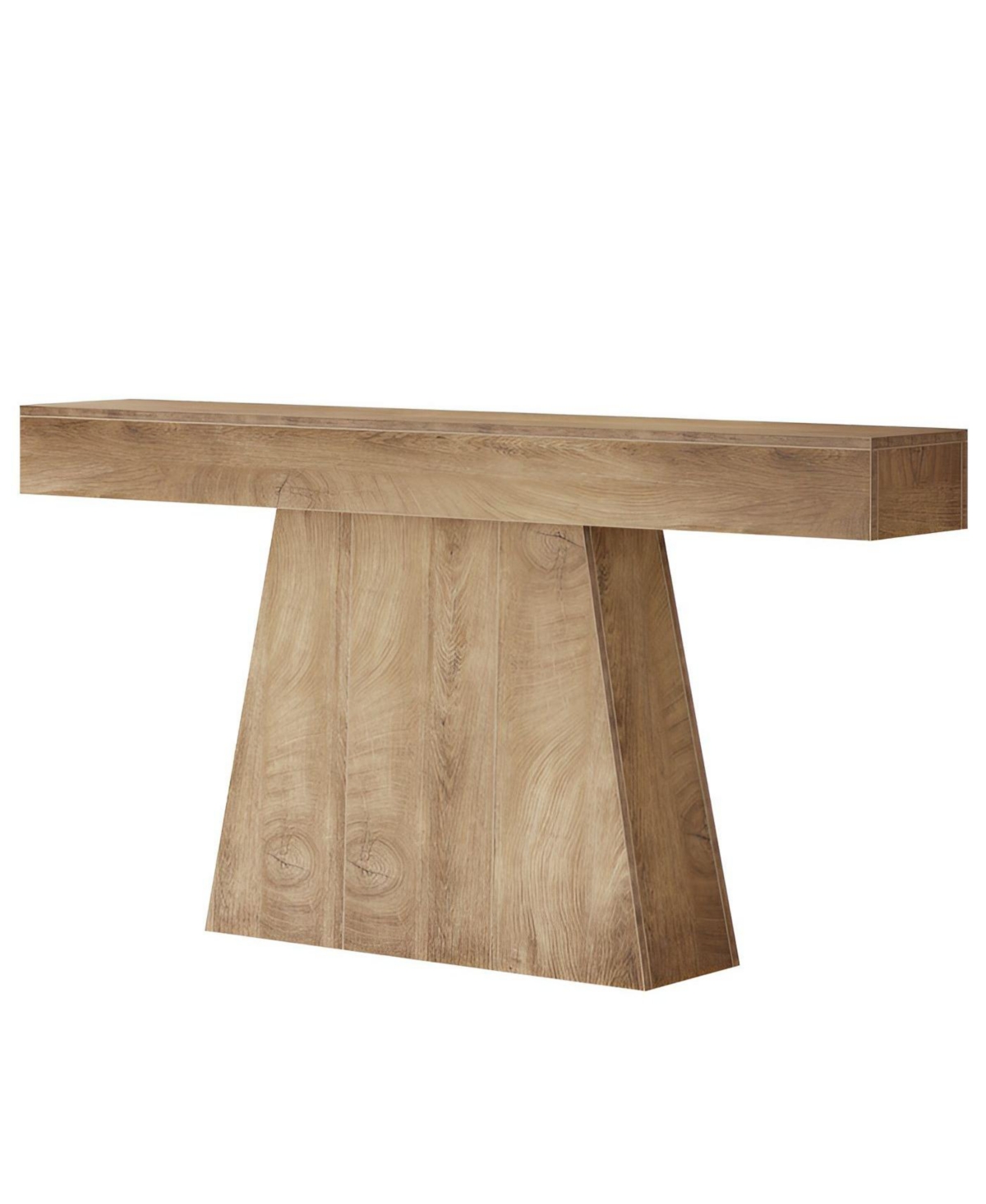 Click here for Slickblue 63 Farmhouse Console Table with Trapezoi... prices