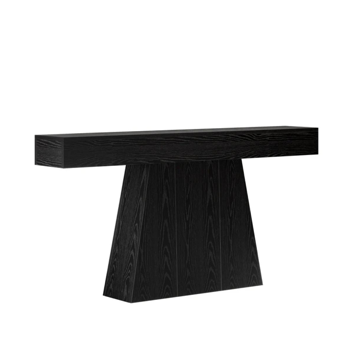 Click here for Slickblue 63 Farmhouse Console Table with Trapezoi... prices