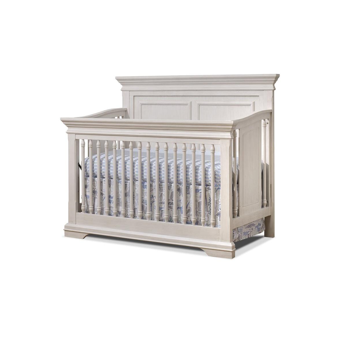 Click here for Sorelle Portofino Spindle Crib - Brushed ivory prices