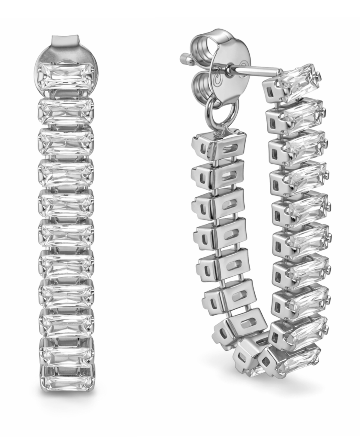 Click here for And Now This Crystal Drop Front/Back Post Earrings... prices