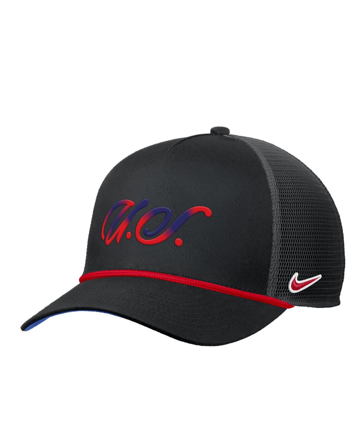 Click here for Nike Mens Black Usmnt Rise Rope Trucker A-Frame Ad... prices