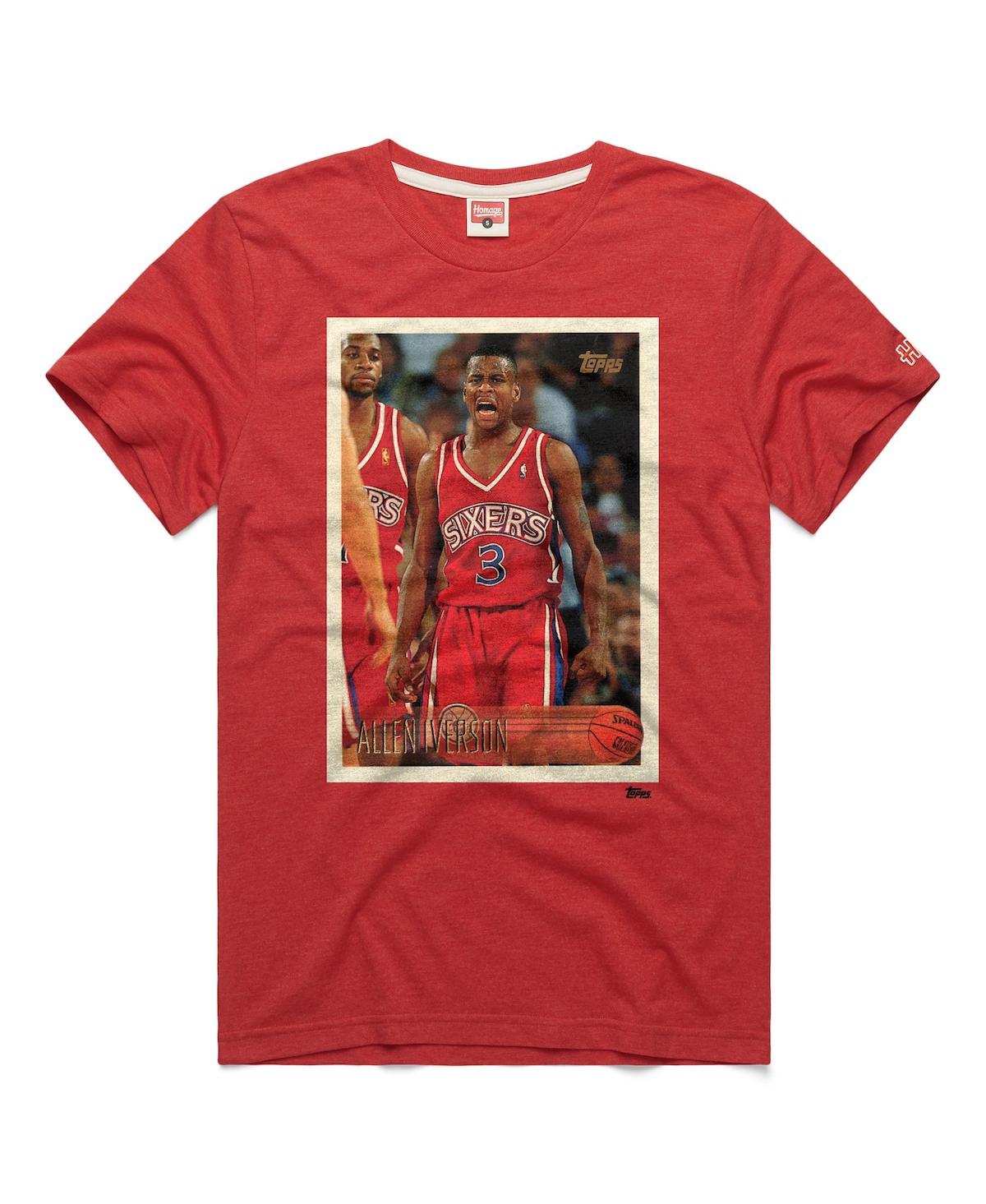 Click here for Homage Mens and Womens Allen Iverson Red Philadelp... prices