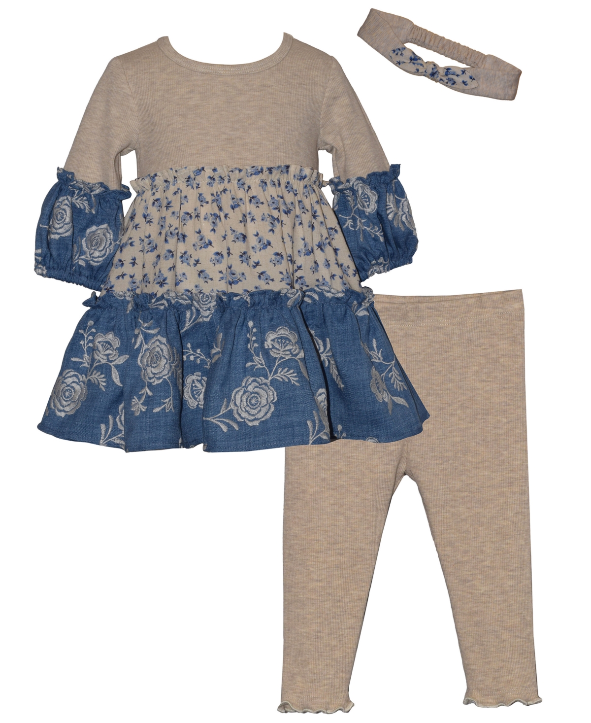 Click here for Bonnie Baby Baby Girls Long-Sleeve Top  Pants and... prices
