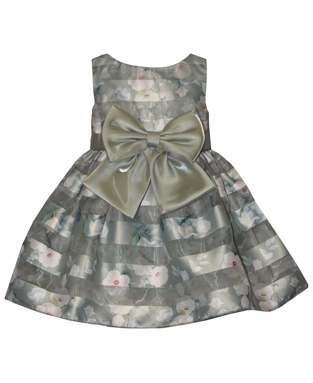 Click here for Bonnie Baby Baby Girls Shadow Stripe Party Dress -... prices