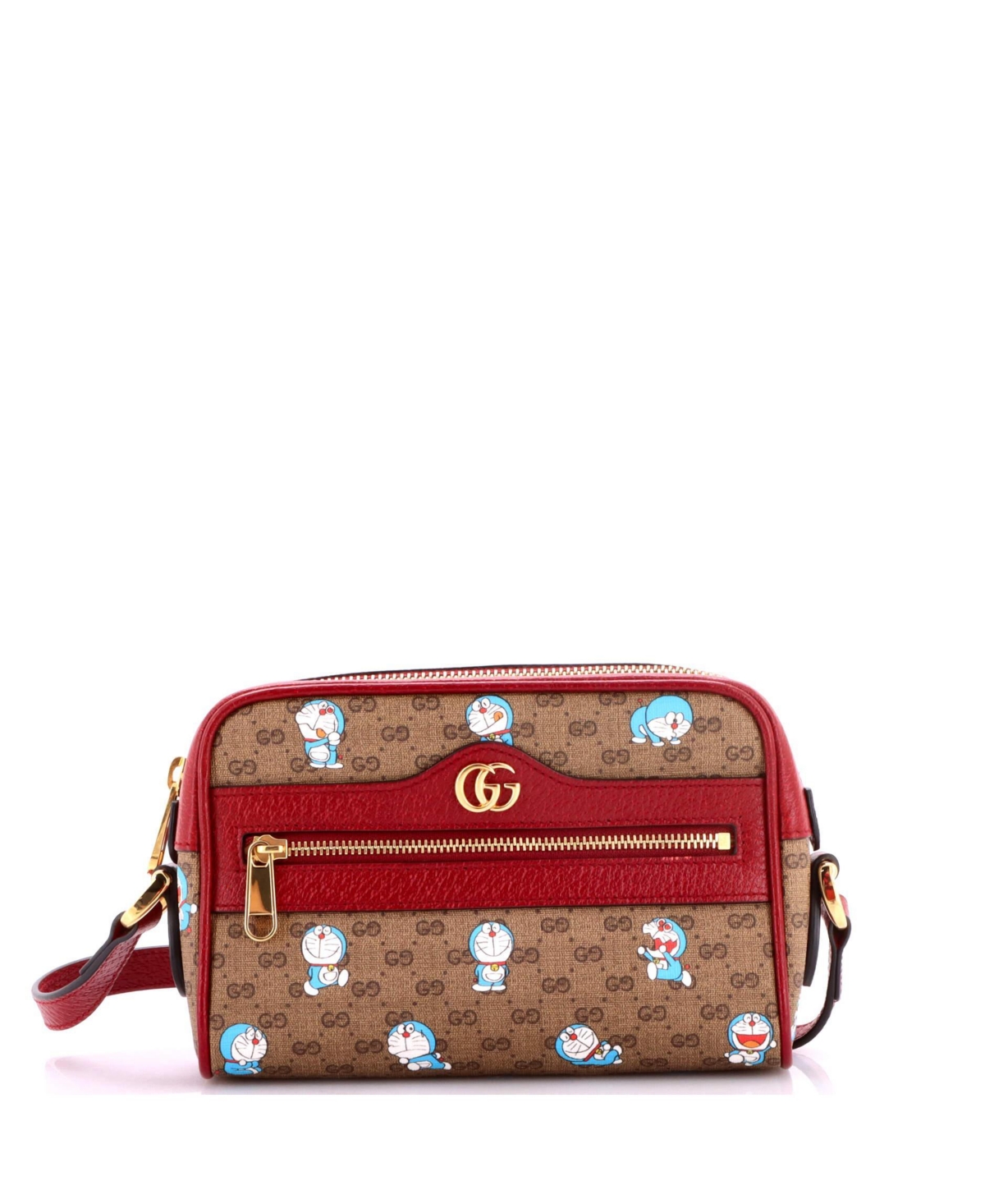 Click here for Pre-Owned Gucci Mini Doraemon Crossbody Bag Printe... prices