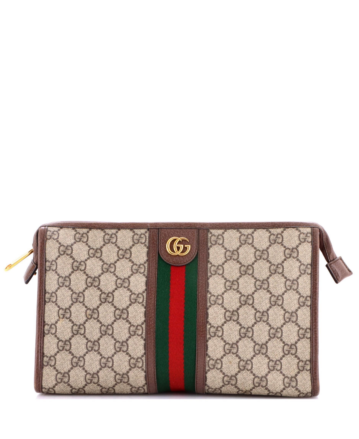 Click here for Pre-Owned Gucci Medium Ophidia Pouch Gg Coated Can... prices