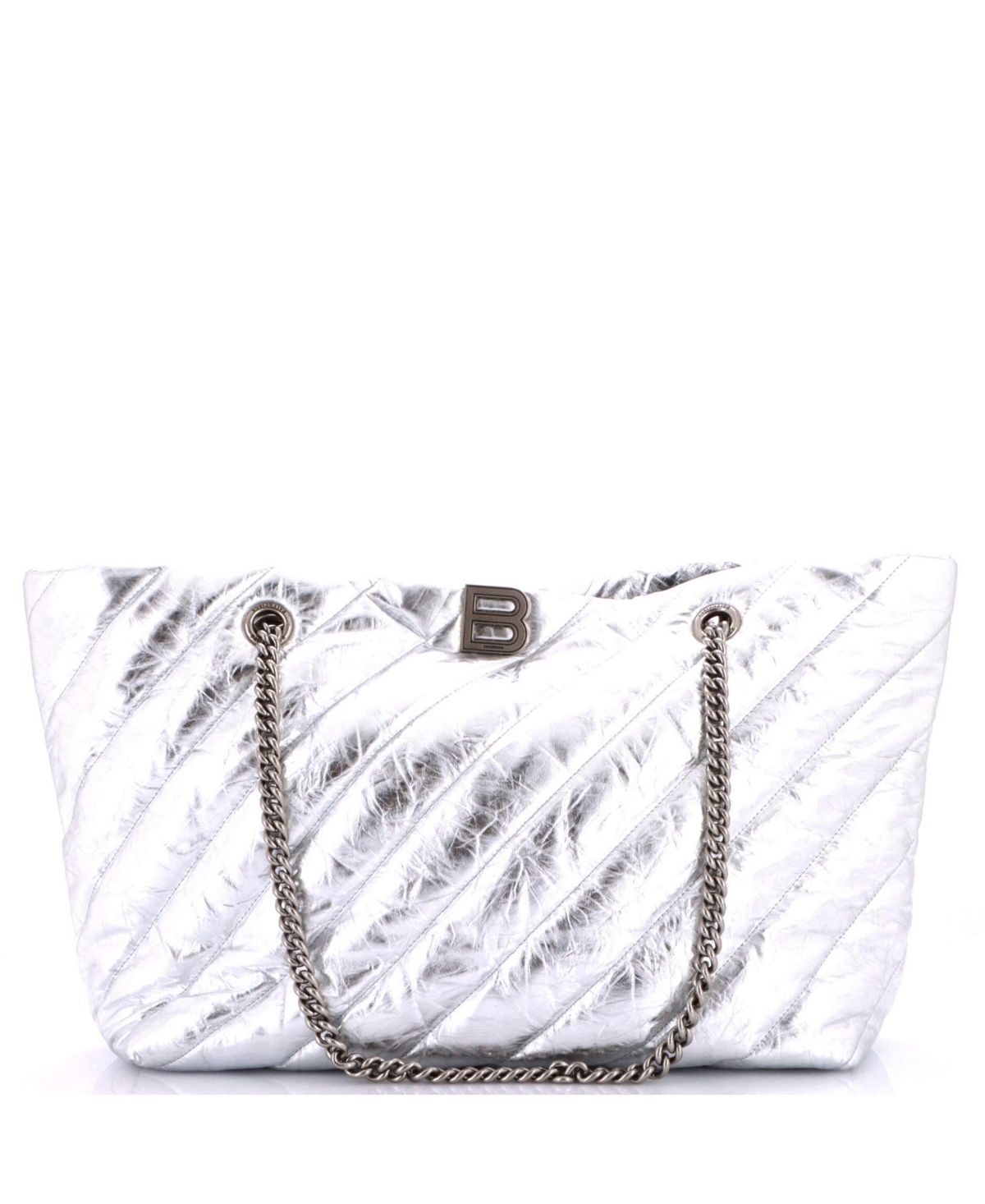 Click here for Pre-Owned Balenciaga Medium Crush Carry All Chain... prices