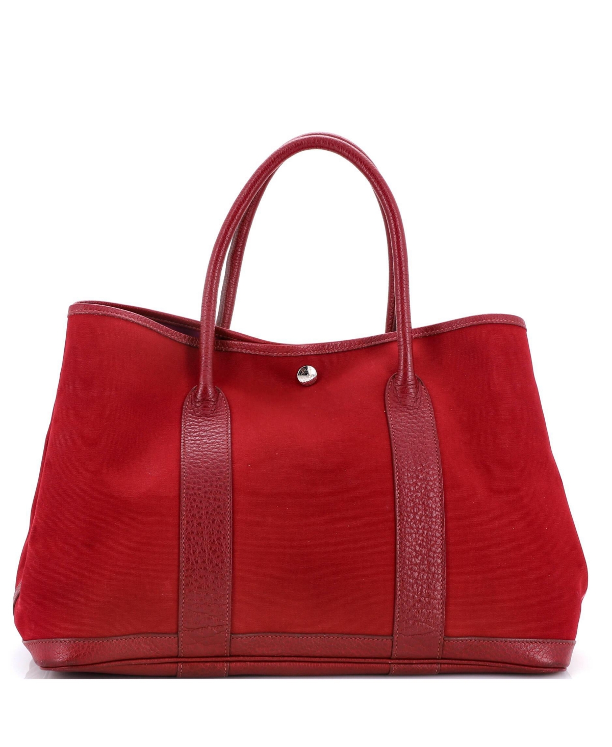 Click here for Pre-Owned HERMES 36 Garden Party Tote Toile and Le... prices