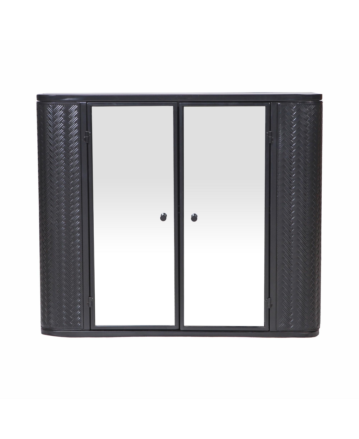 Click here for Phying Farmhouse Wall Mounted Mirror Cabinet Metal... prices