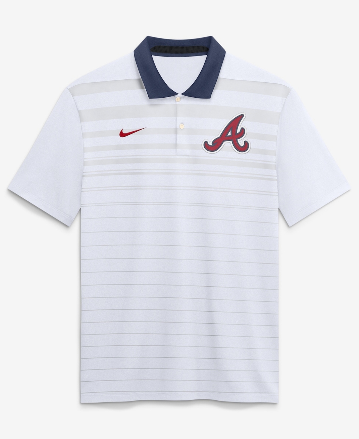 Click here for Nike Mens White Atlanta Braves Vapor Striped Dri-f... prices