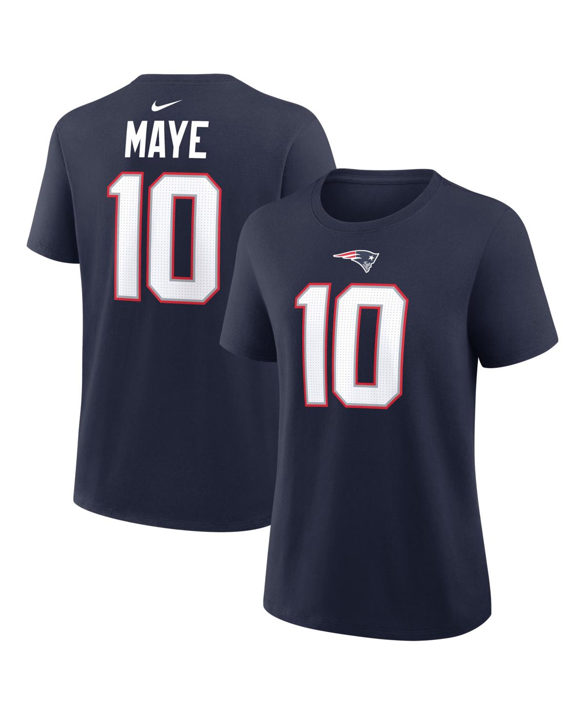 Click here for Nike Womens Drake Maye Navy New England Patriots P... prices