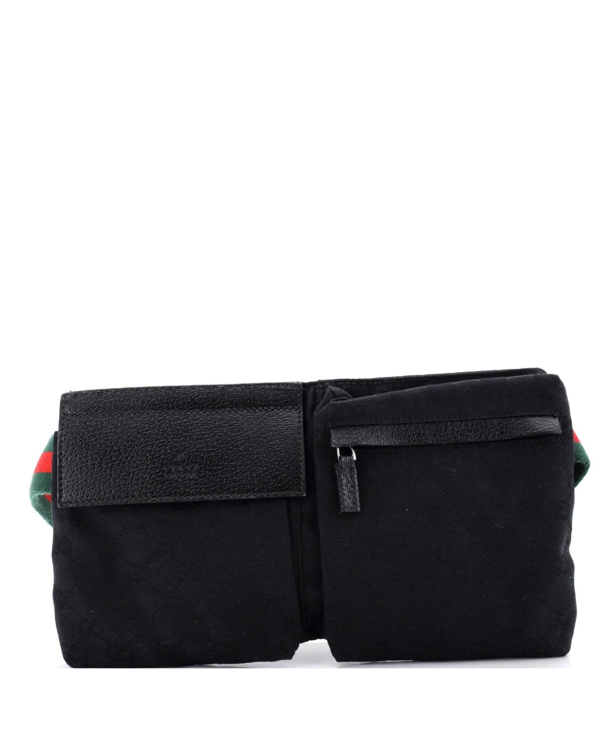 Click here for Pre-Owned Gucci Small Vintage Double Belt Bag Gg C... prices