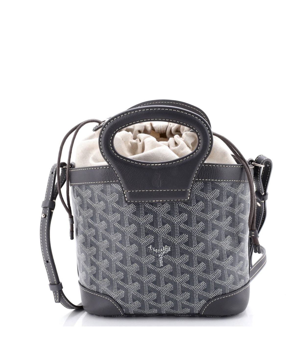 Click here for Pre-Owned Goyard Mini Beluga Bag Coated Canvas - G... prices