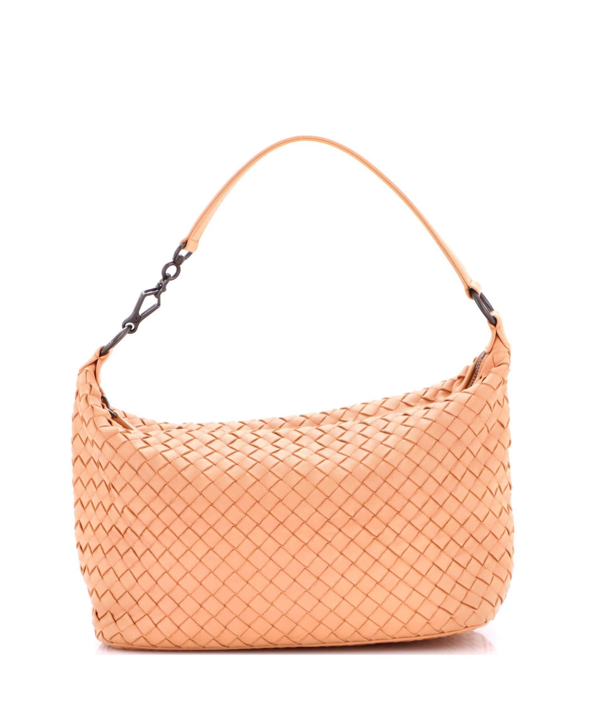 Click here for Pre-Owned Bottega Veneta Small Zip Hobo Intrecciat... prices