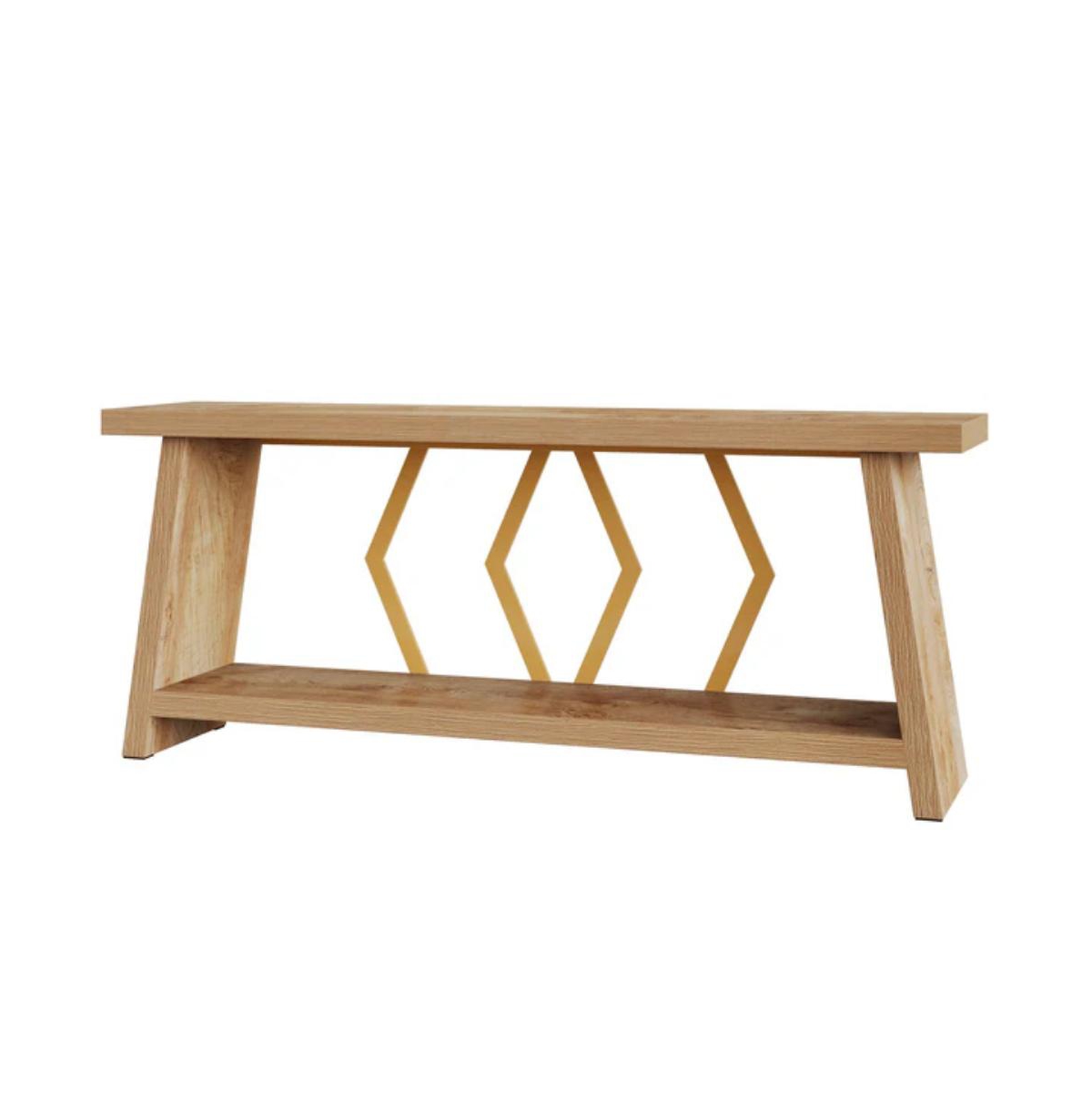 Click here for Slickblue Entryway Console Table with Storage Shel... prices