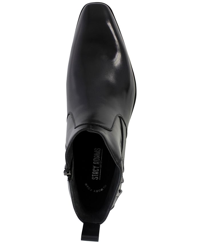 Stacy Adams Men's Montrose Plain-Toe Side-Zip Boots - Macy's