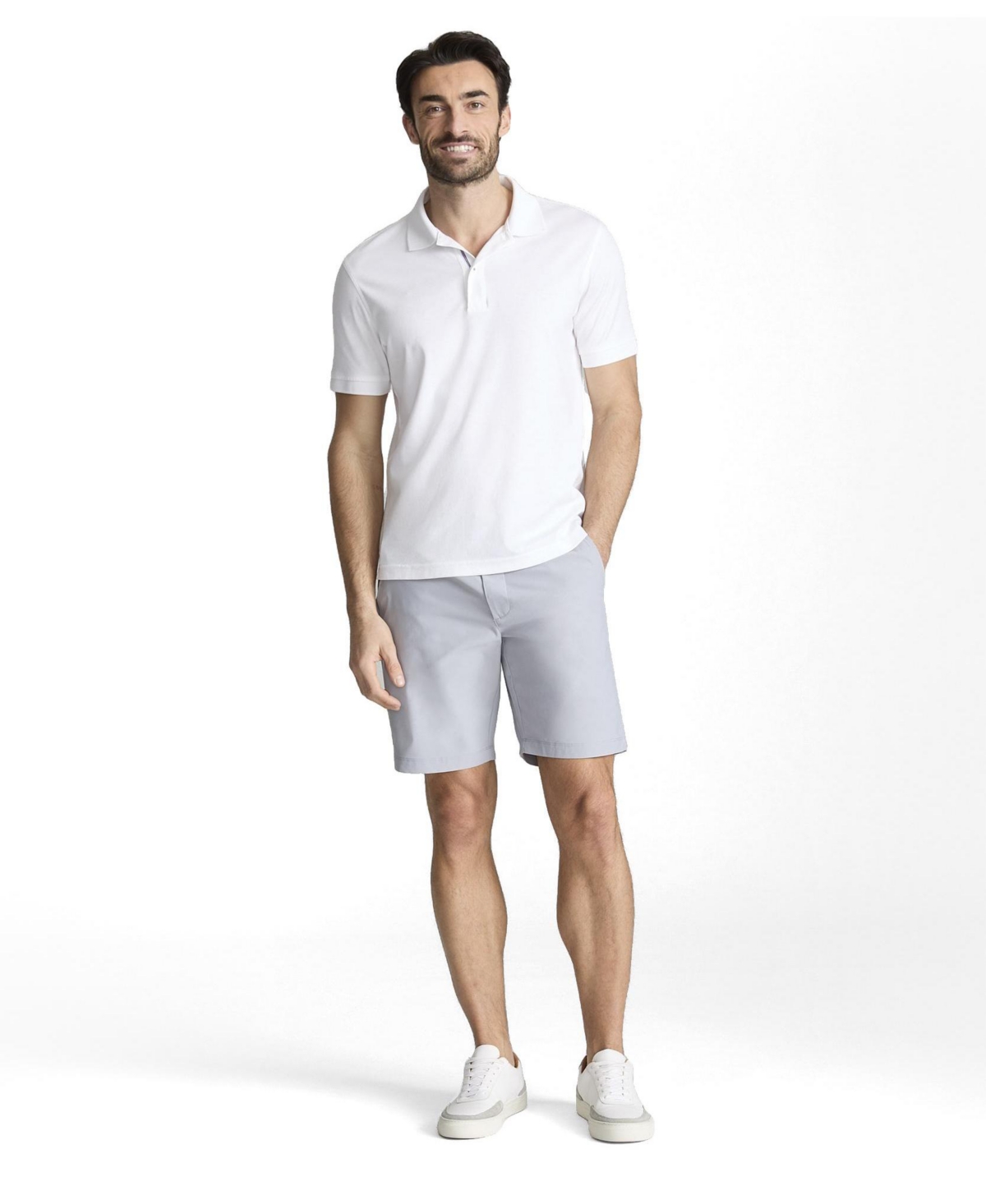 Click here for UNTUCKit Mens Traveler Short - Mid grey prices