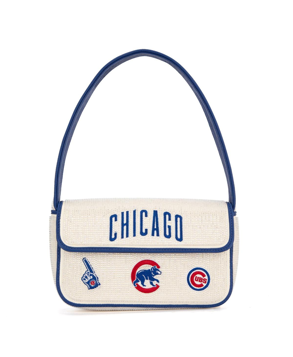 Click here for Montana West Chicago Cubs Beaded Bag - Blue prices