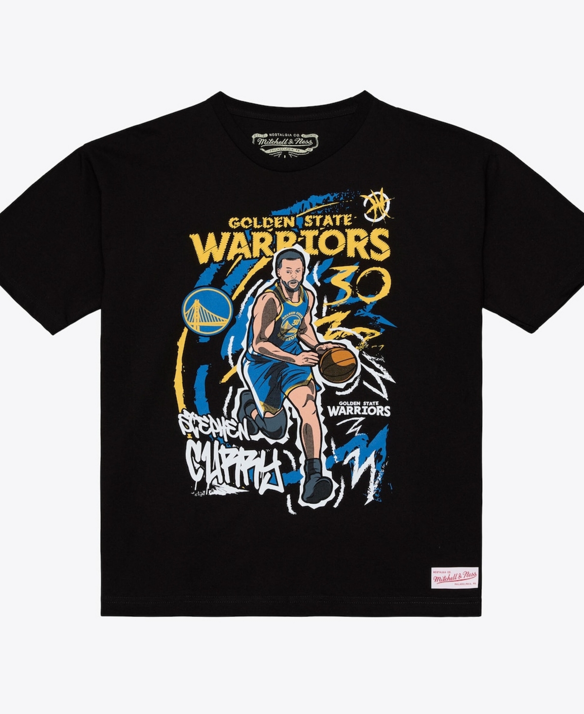 Click here for Mitchell & Ness Mens Stephen Curry Black Golden St... prices