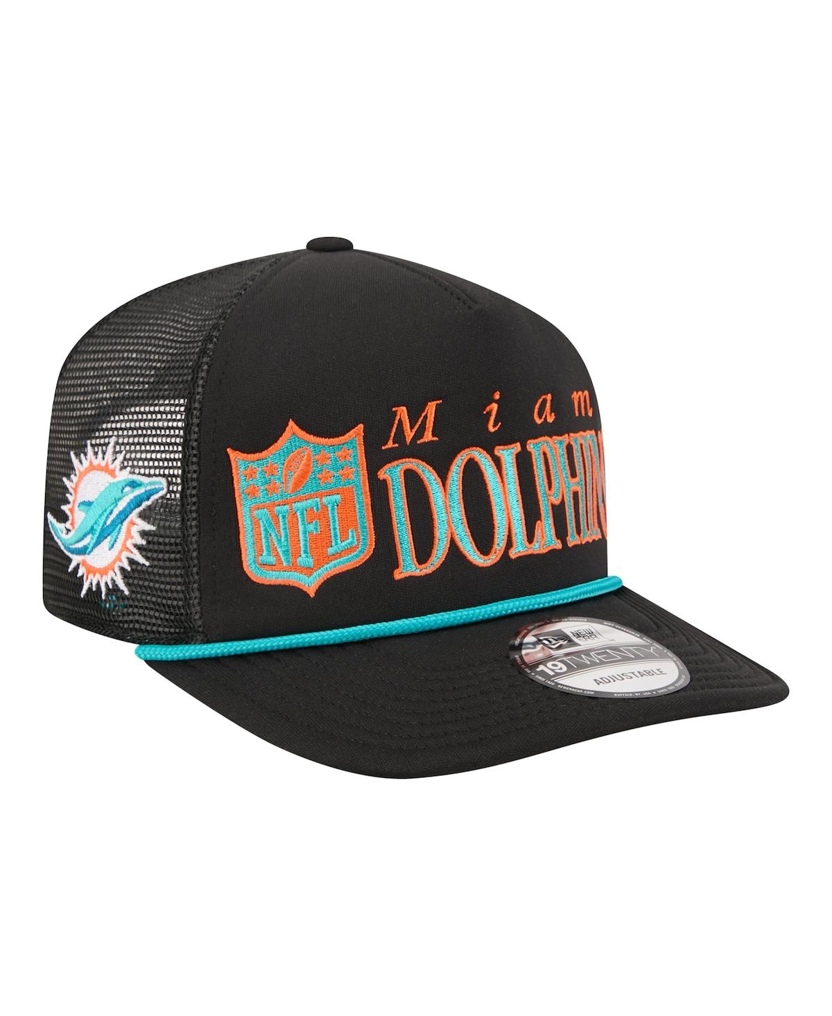 Click here for New Era Mens Black Miami Dolphins Throwback Foam 1... prices
