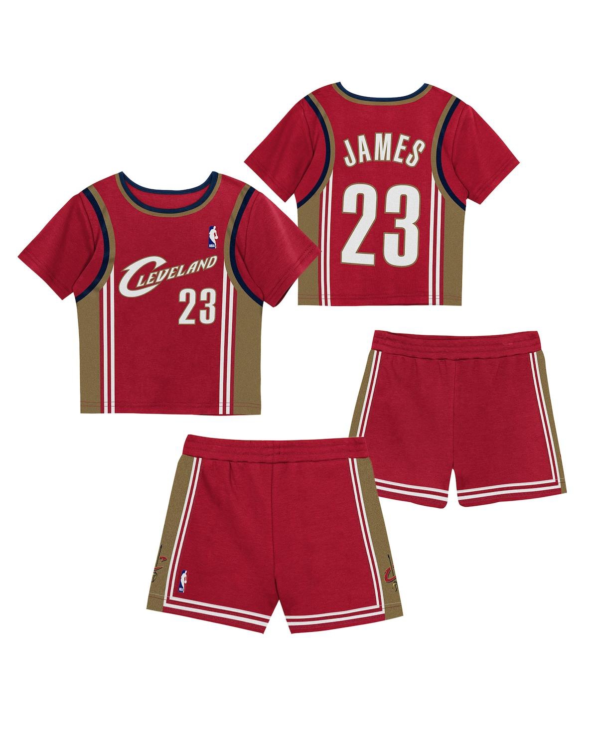 Click here for Mitchell & Ness Preschool 2 Pack LeBron James Wine... prices