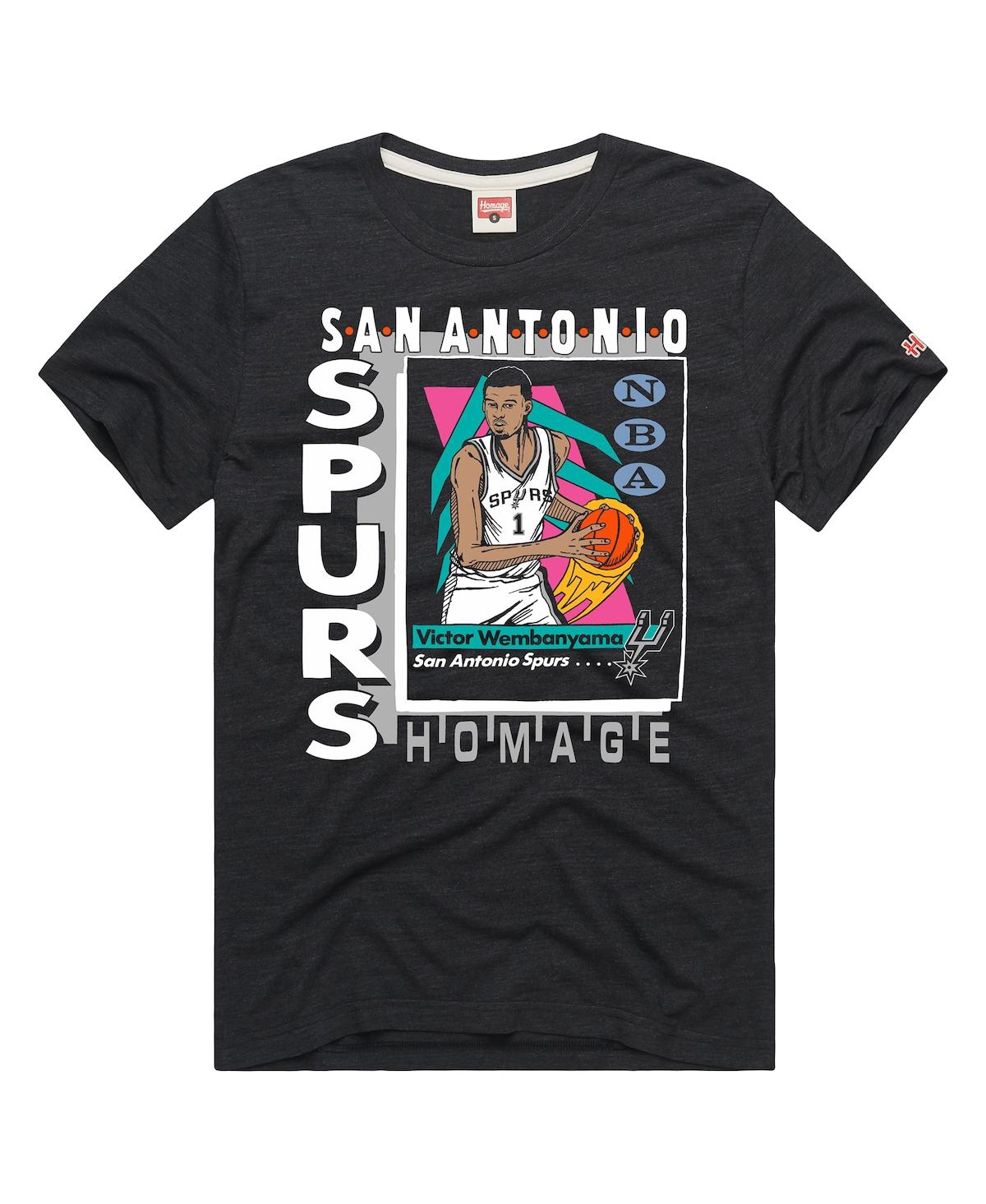 Click here for Homage Mens and Womens Victor Wembanyama Charcoal... prices