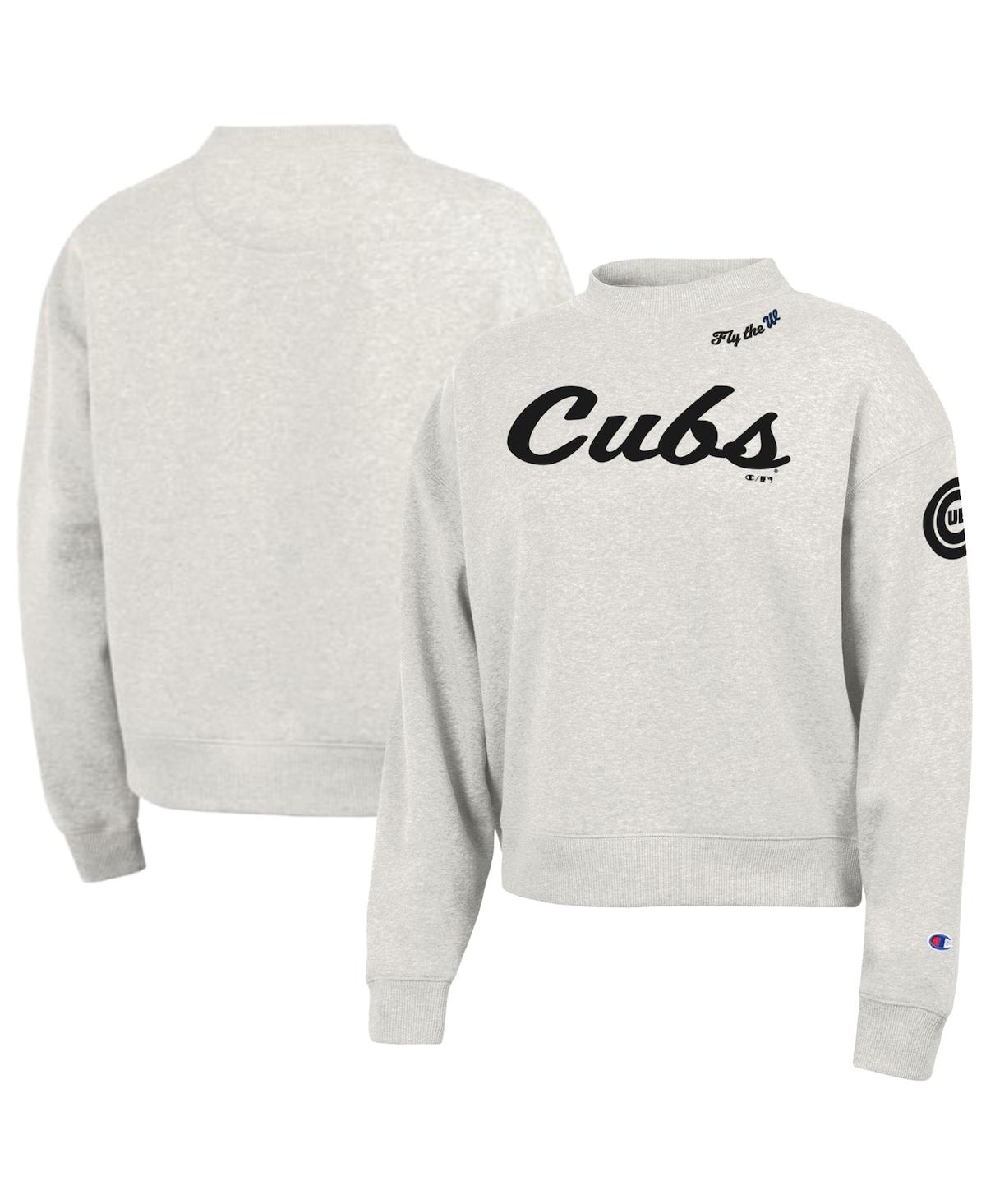 Click here for Champion Womens Stone Chicago Cubs Triumph Tri-Ble... prices