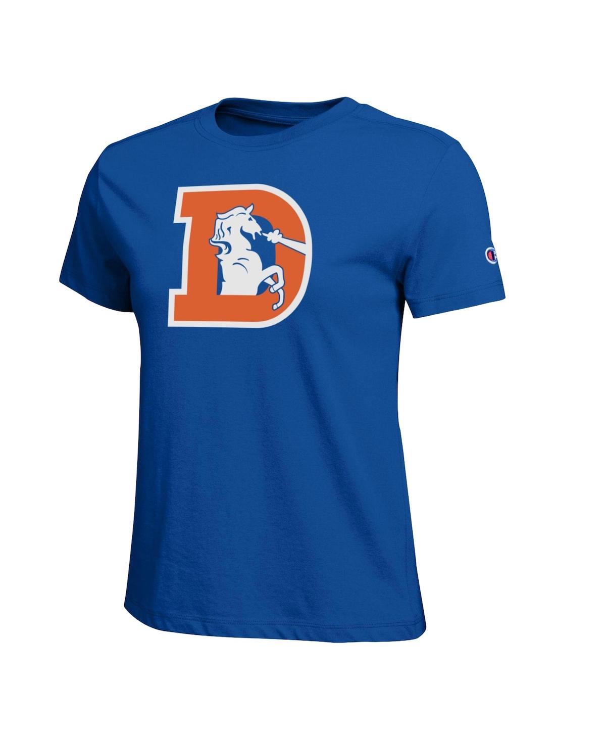 Click here for Champion Womens Royal Denver Broncos Logo T-Shirt... prices
