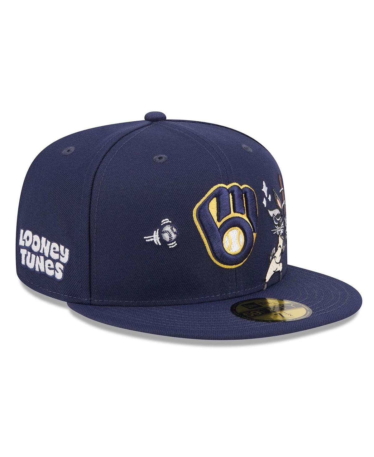 Click here for New Era Mens Navy Milwaukee Brewers Looney Tunes B... prices