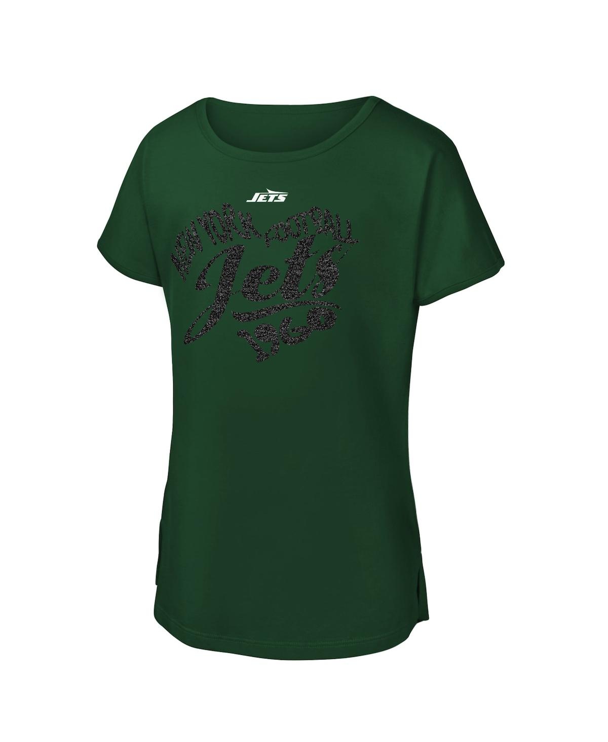 Click here for Outerstuff Big Girls Green New York Jets Script He... prices