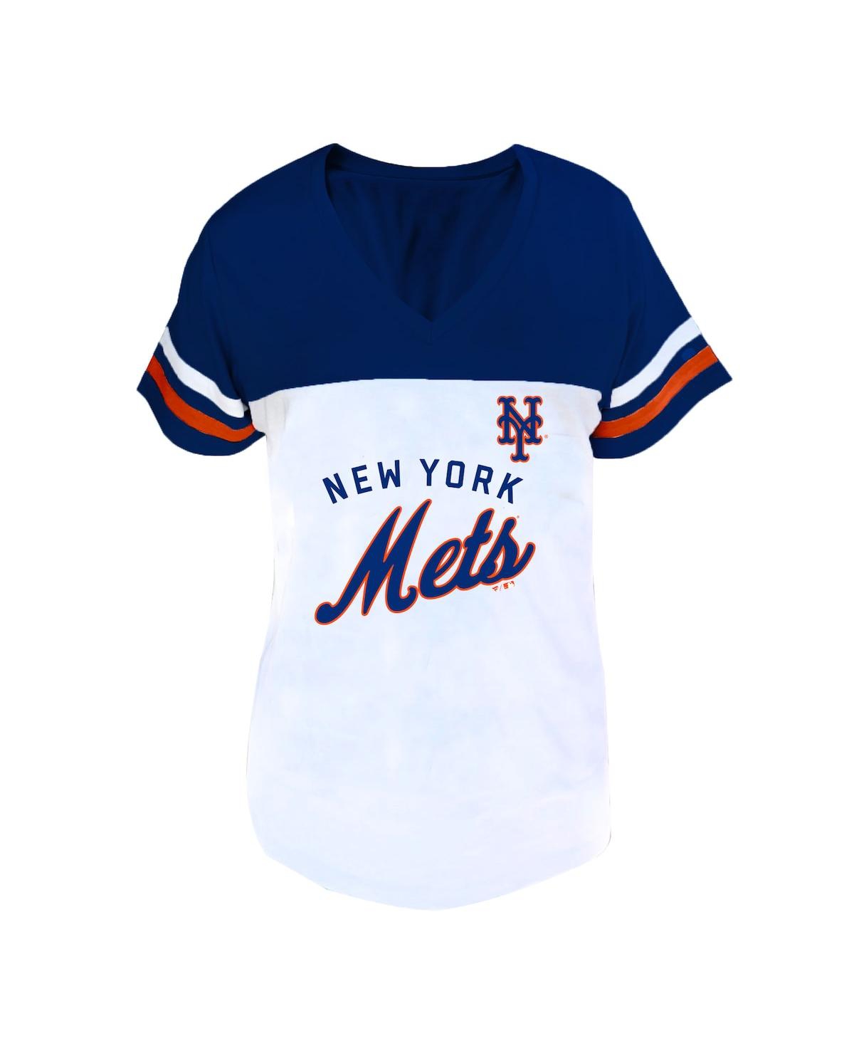 Click here for Fanatics Womens White/Royal New York Mets Plus Siz... prices