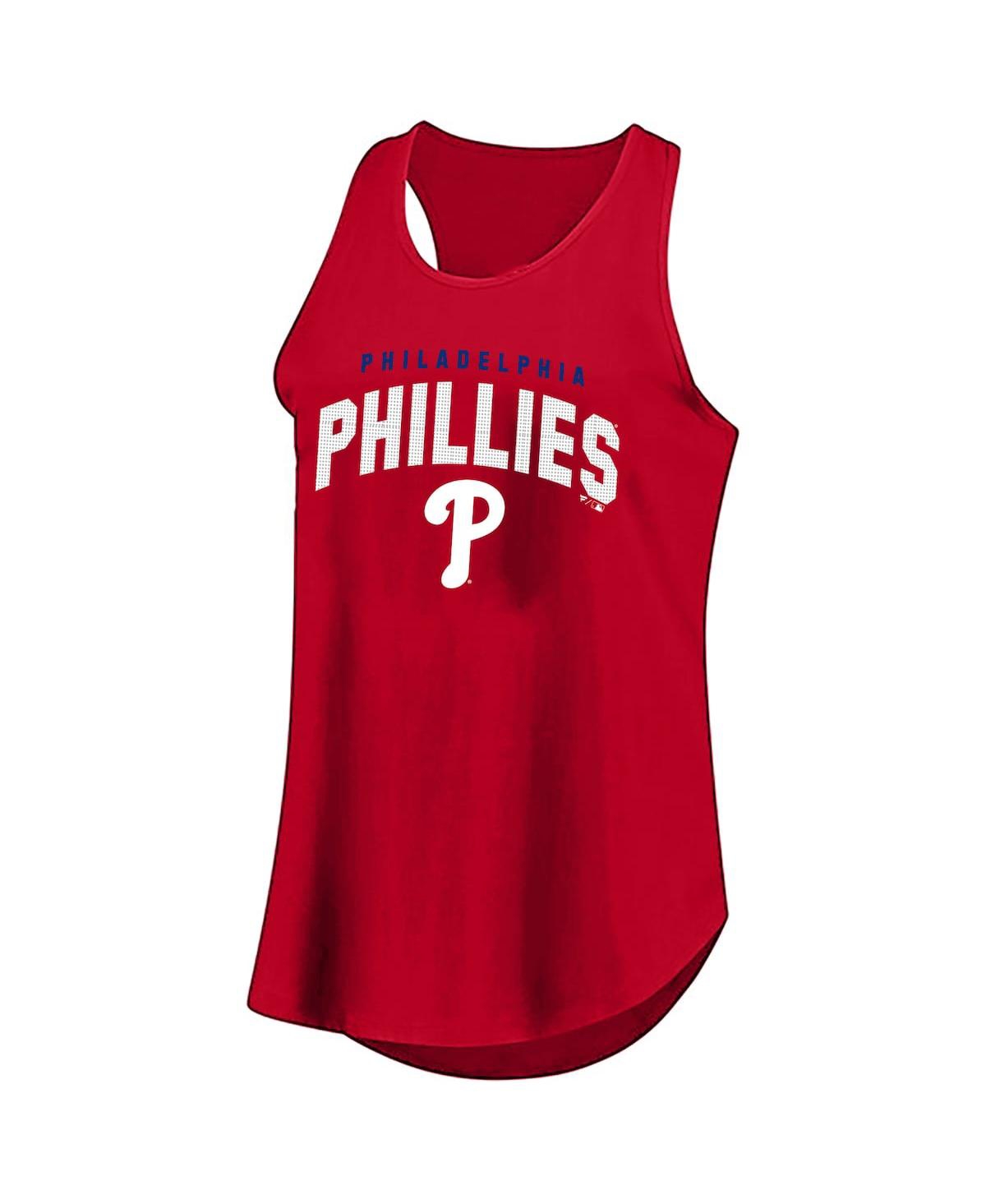 Click here for Fanatics Womens Red Philadelphia Phillies Plus Siz... prices