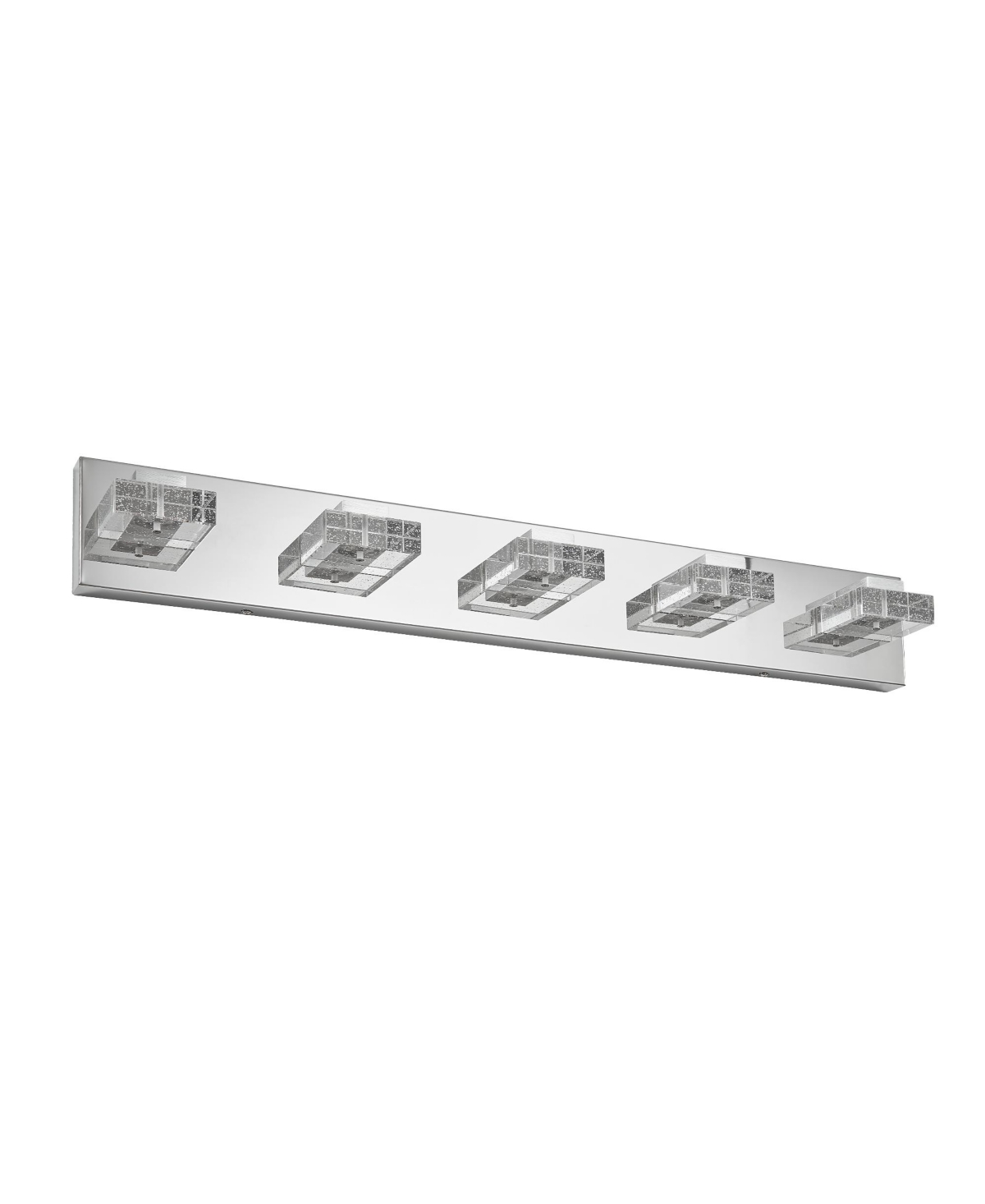 Click here for Busdays 31 Inch Modern 5 Light Led Vanity Light Sq... prices