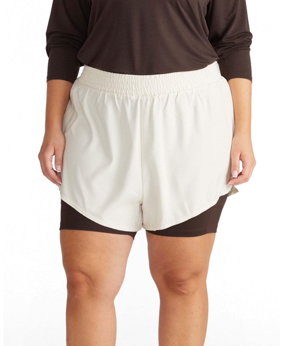 Click here for Universal Standard Womens Plus Size Rebel Active S... prices
