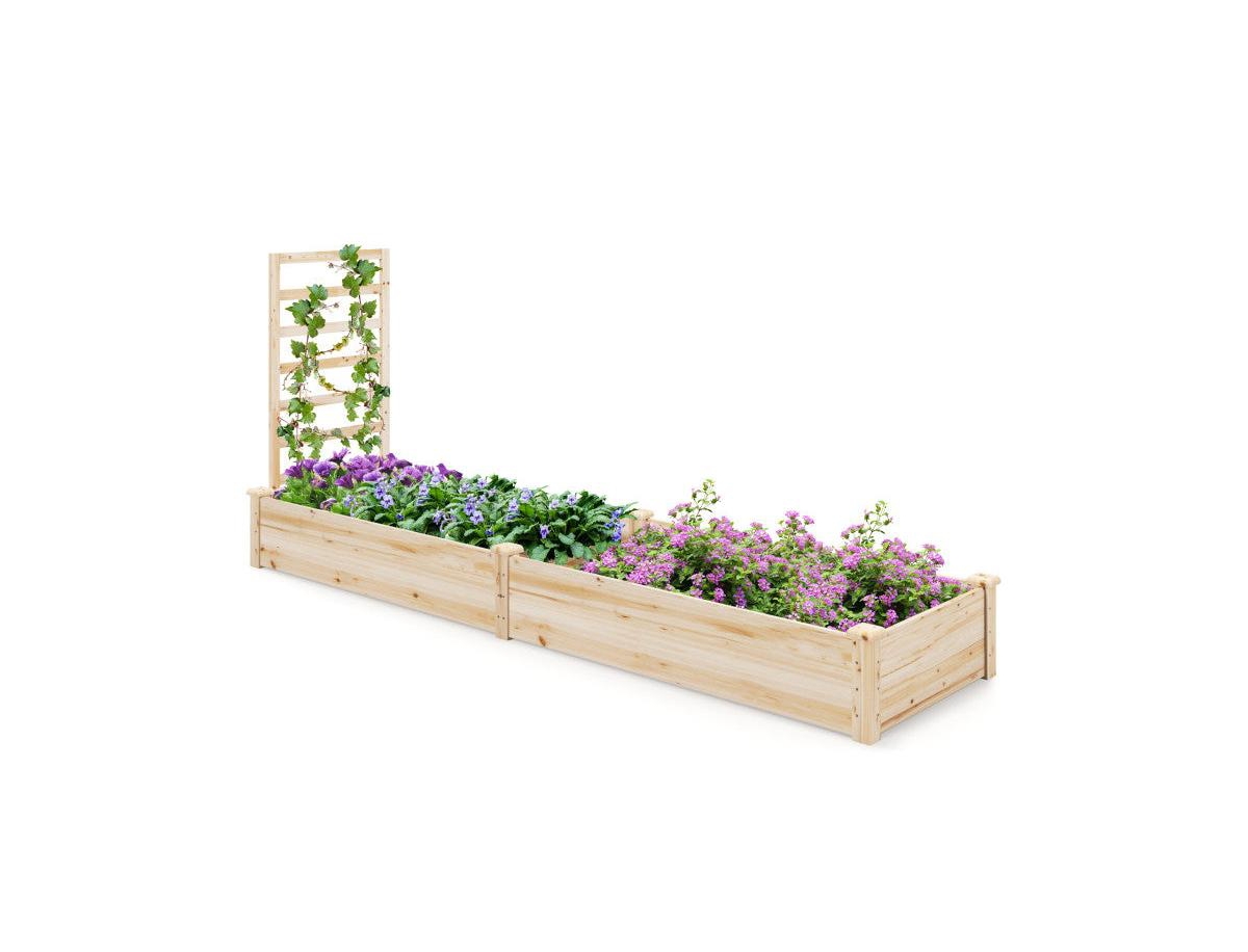 Click here for Lucky One Raised Garden Bed with Planter Box and T... prices