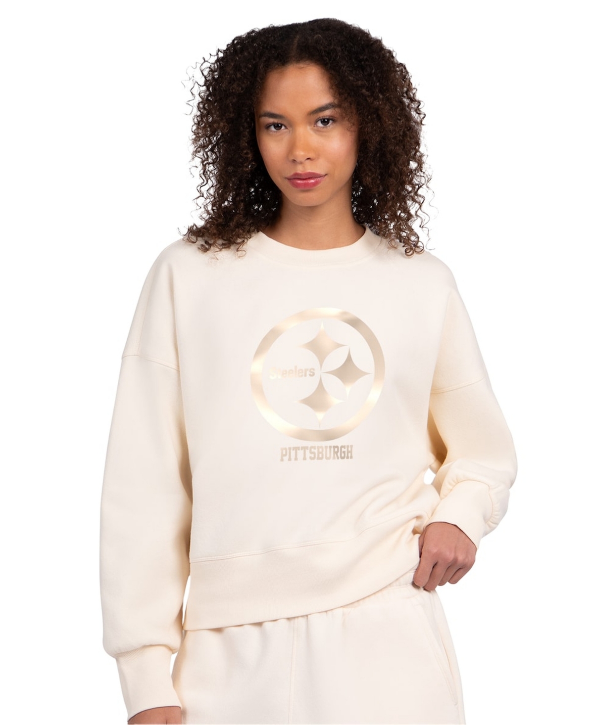 Click here for Starter Womens Cream Pittsburgh Steelers Travel Pa... prices