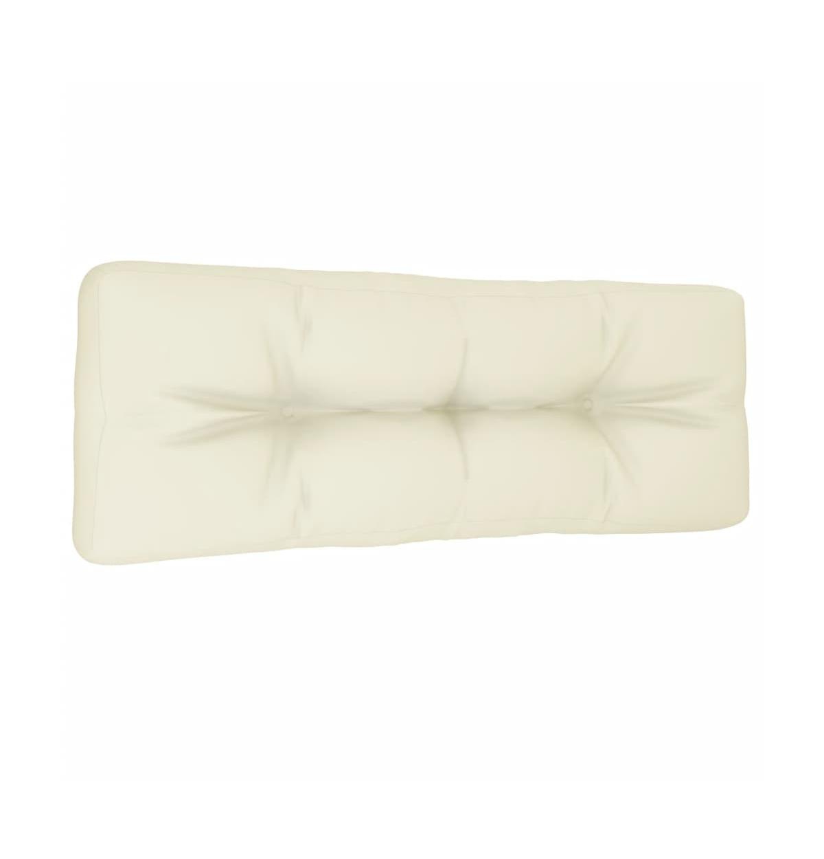 Click here for vidaXL Pallet Cushion 47.2x15.7x4.7 Fabric - Cream prices