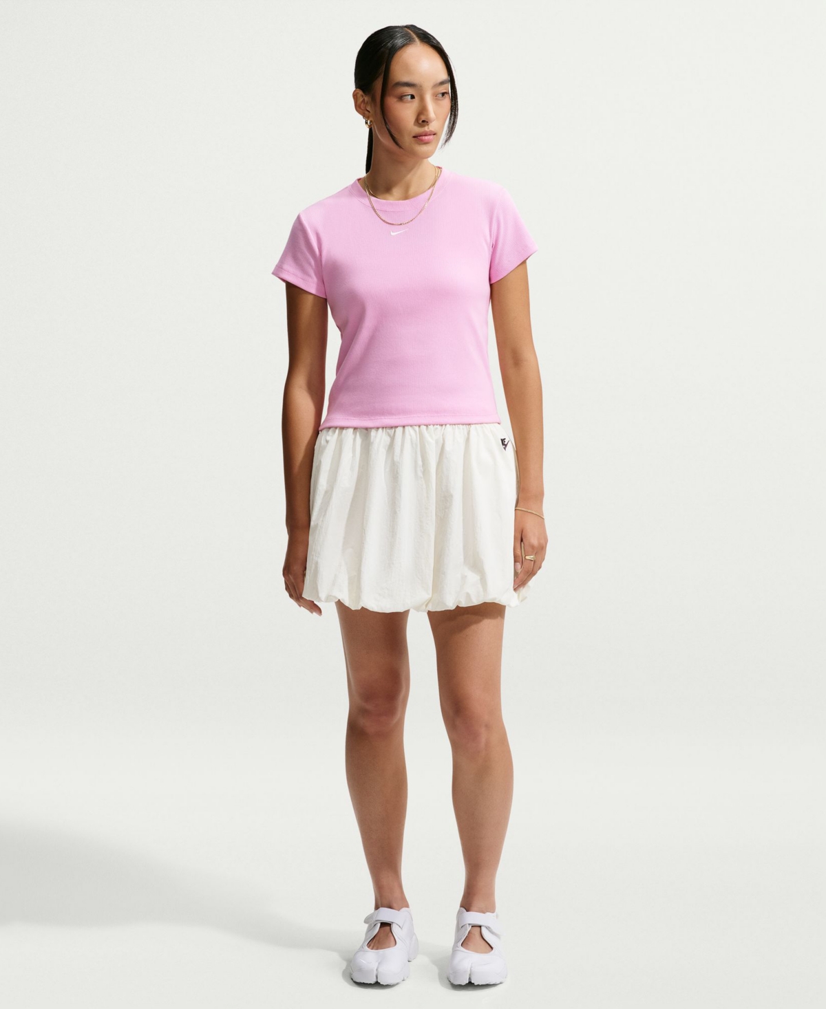 Click here for Nike Sportswear Womens Tight Ribbed Short Sleeve T... prices