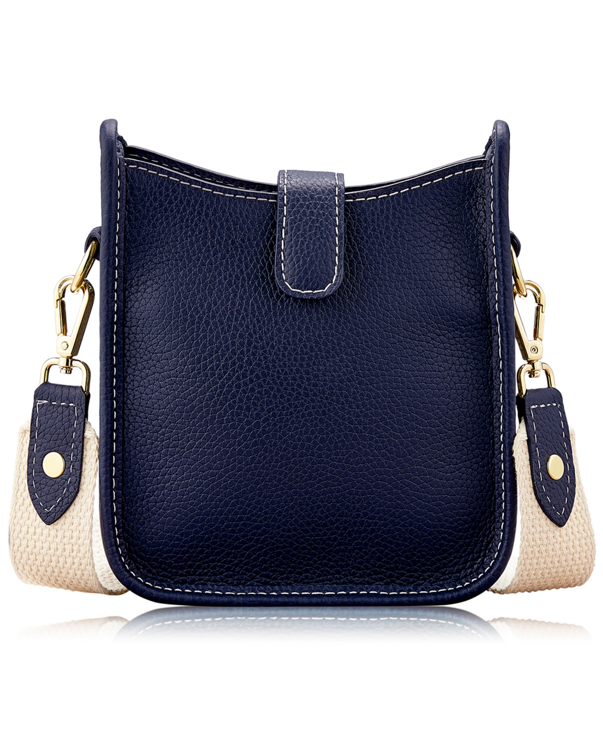 Click here for GiGi New York Ellie Pebble Leather Mini Crossbody... prices