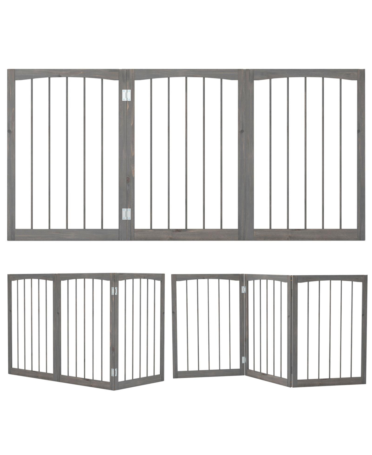Click here for Cozito 30 in Tall Wooden Pet Fence for Cats  Small... prices