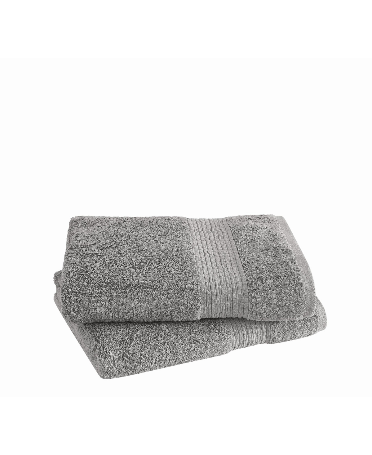 Click here for Cannon Cotton-Blend Bath Towels  Set of 2 - Gray prices