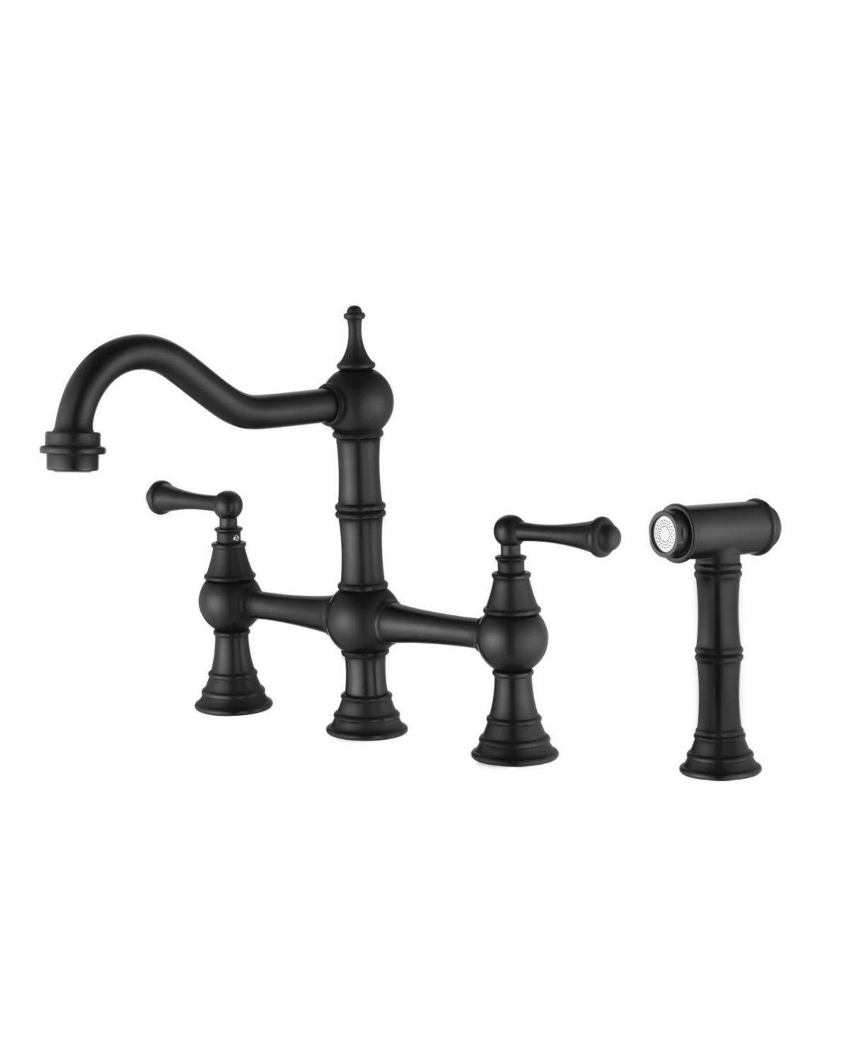 Click here for Phying Bridge Dual Handles Kitchen Faucet Modern H... prices