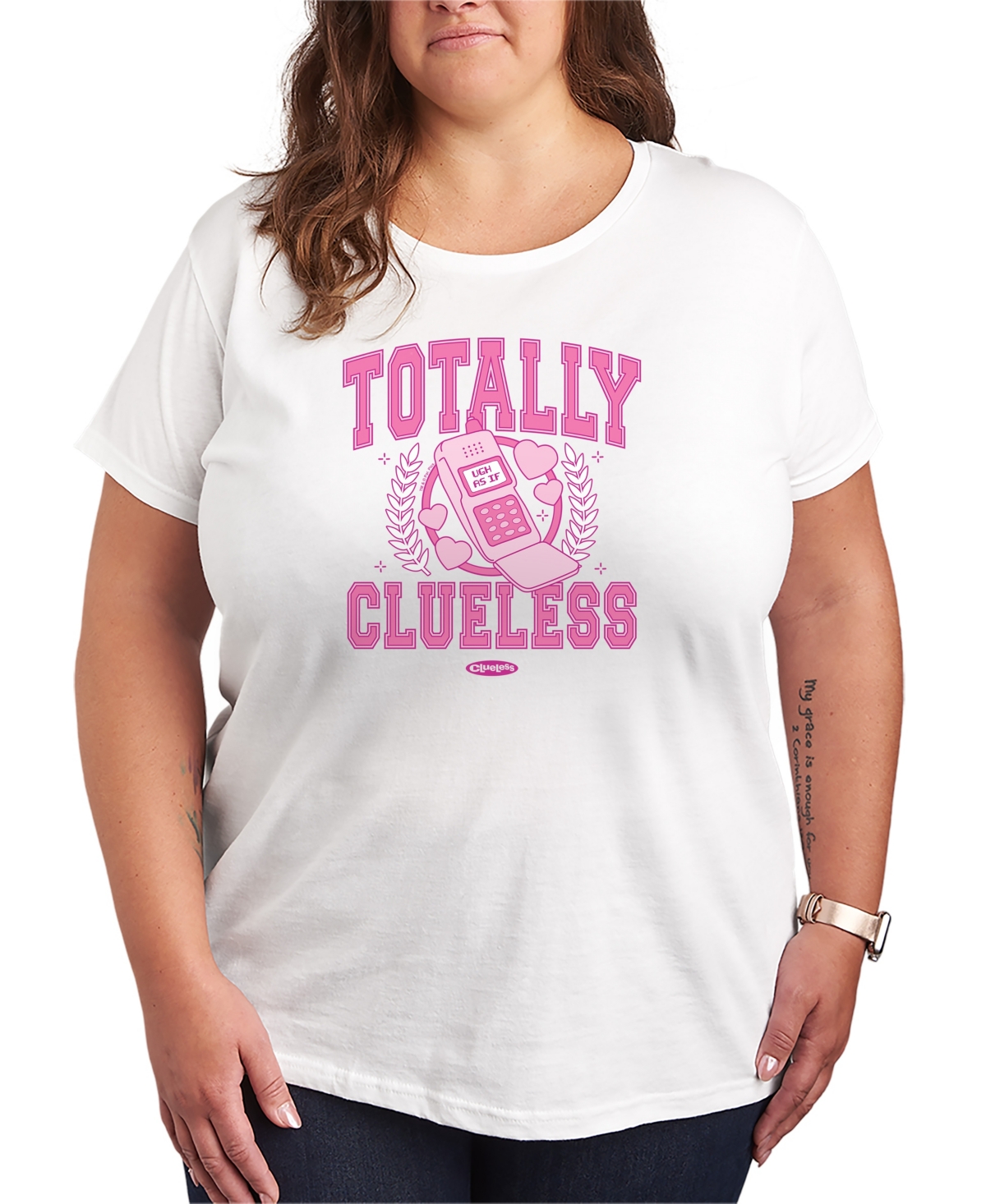 Click here for Hybrid Apparel Plus Size Clueless Totally Graphic... prices