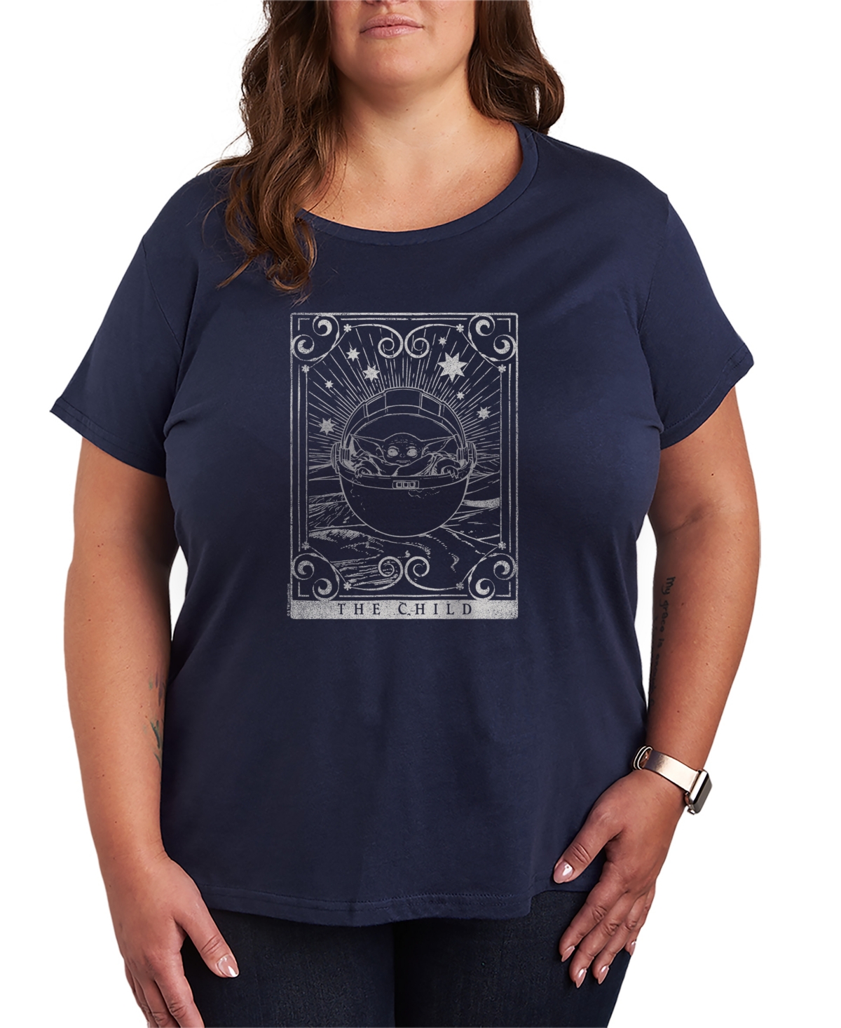 Click here for Hybrid Apparel Plus Size The Mandalorian Child Tar... prices