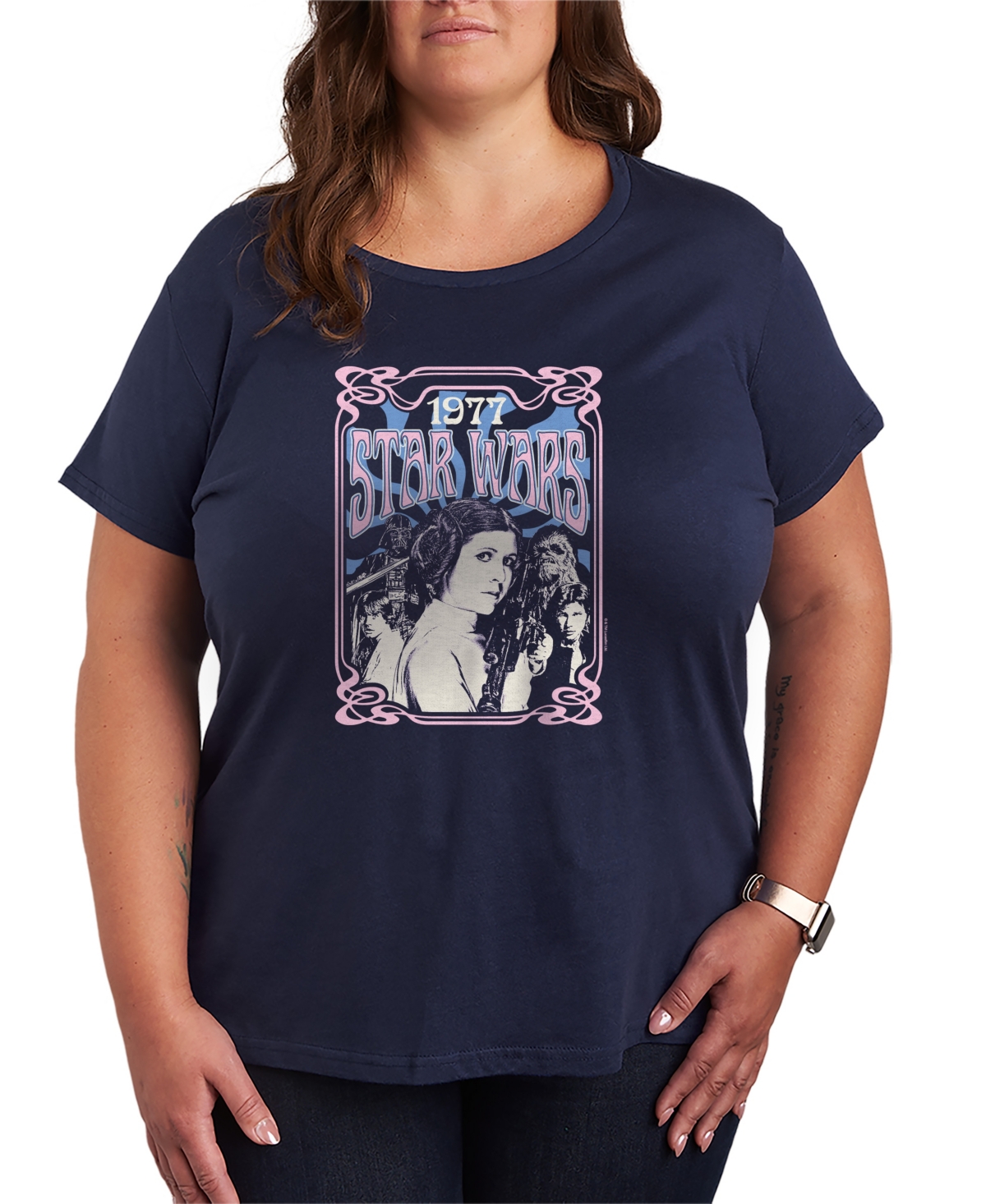 Click here for Hybrid Apparel Plus Size Star Wars 70s Princess Le... prices
