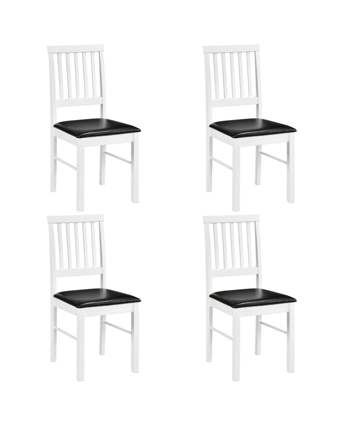 Click here for Gymax Dining Chairs Set of 4 With Hollowed Backres... prices